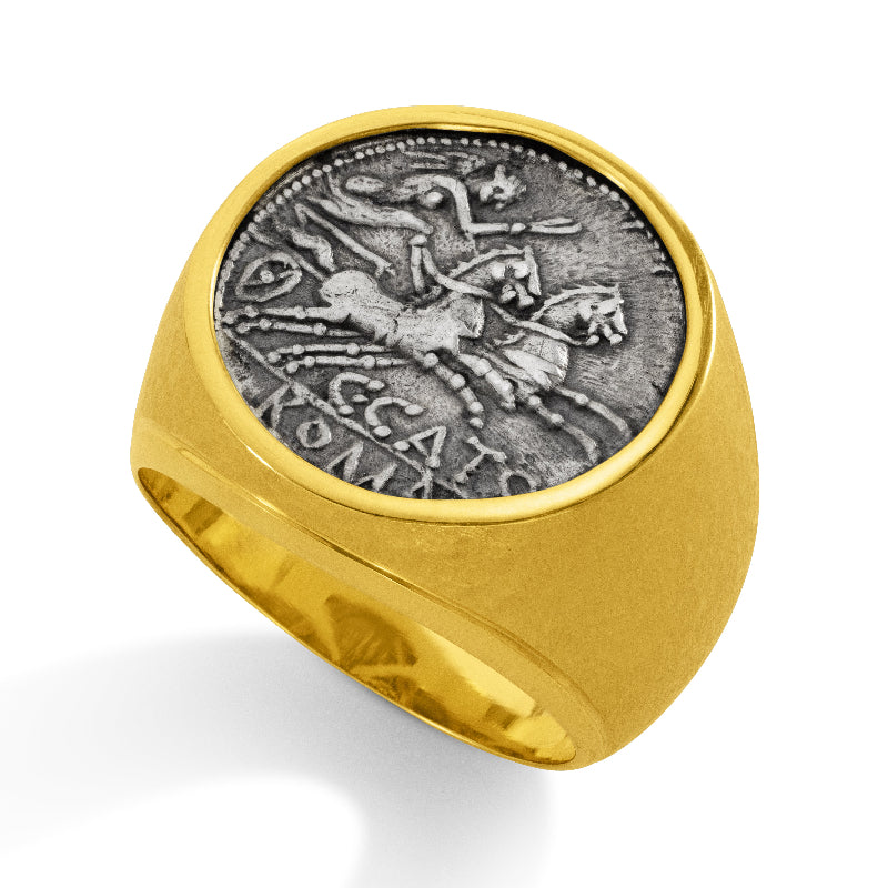 Ancient, Authentic Victory Coin Ring – Jorge Adeler